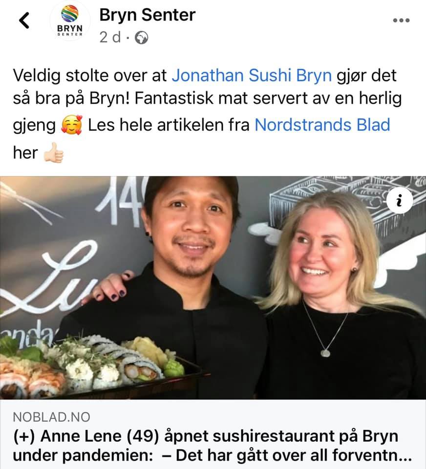 Om oss - Jonathan Sushi